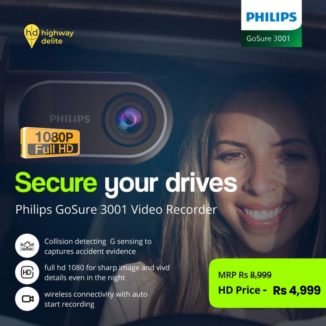 Philips Go Sure 3001 (Dashcam) – Highway Delite